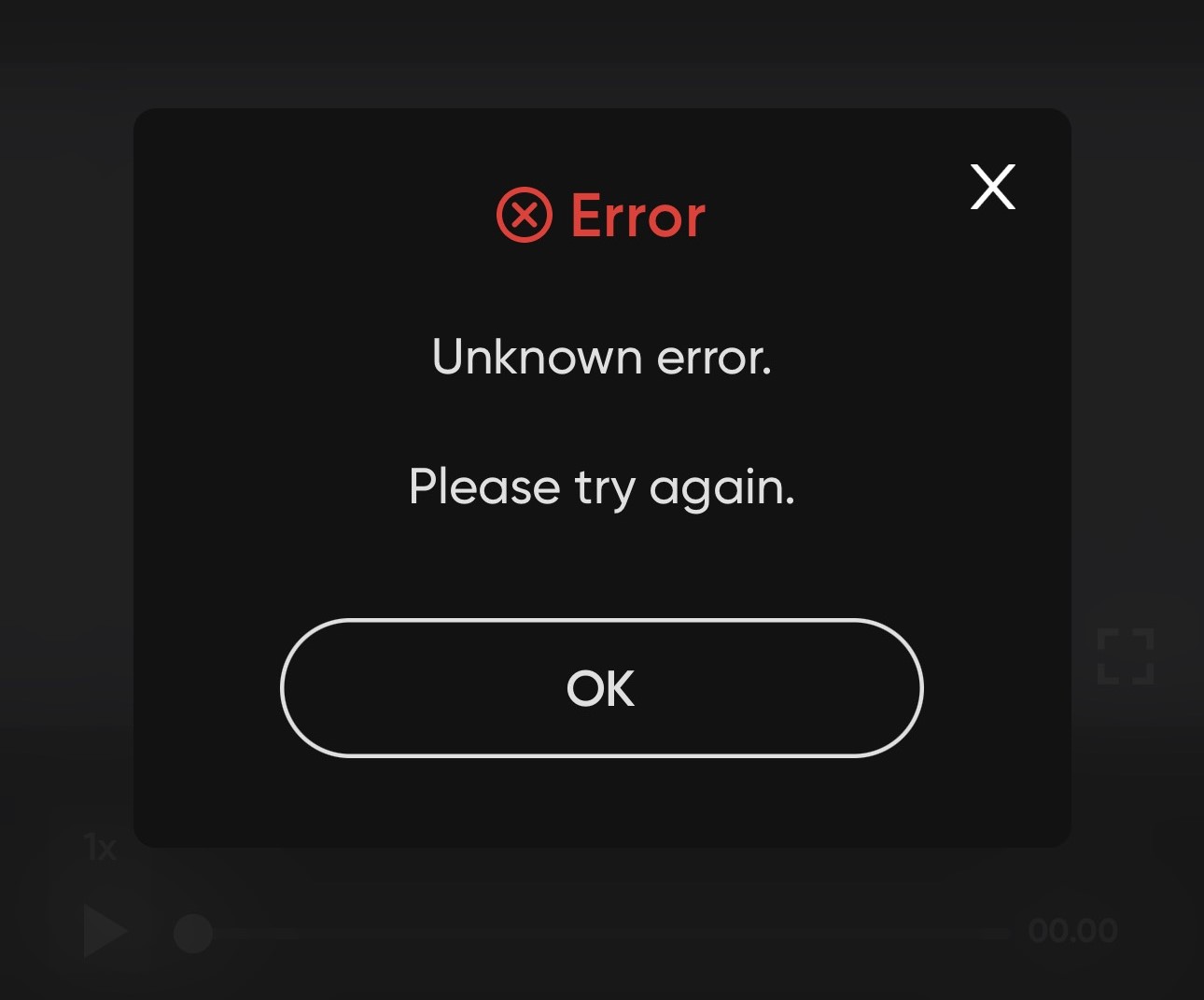 Aparece un mensaje de "Error" al guardar vídeos – Centro de ayuda
