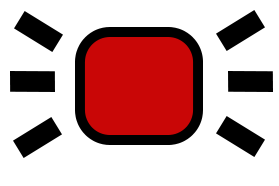 Luces LED rojas fijas o intermitentes – Centro de ayuda